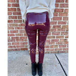 Commando | Pants & Jumpsuits | Nwt Commando Faux Patent Leather Legging ...